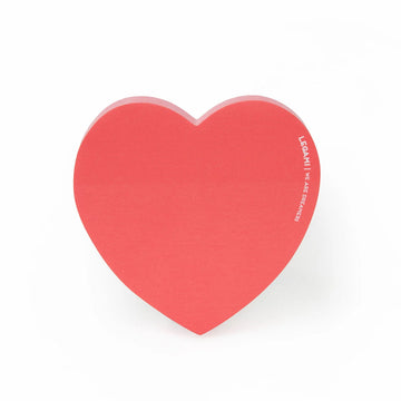 Legami Lovely notes adhesive notepad heart