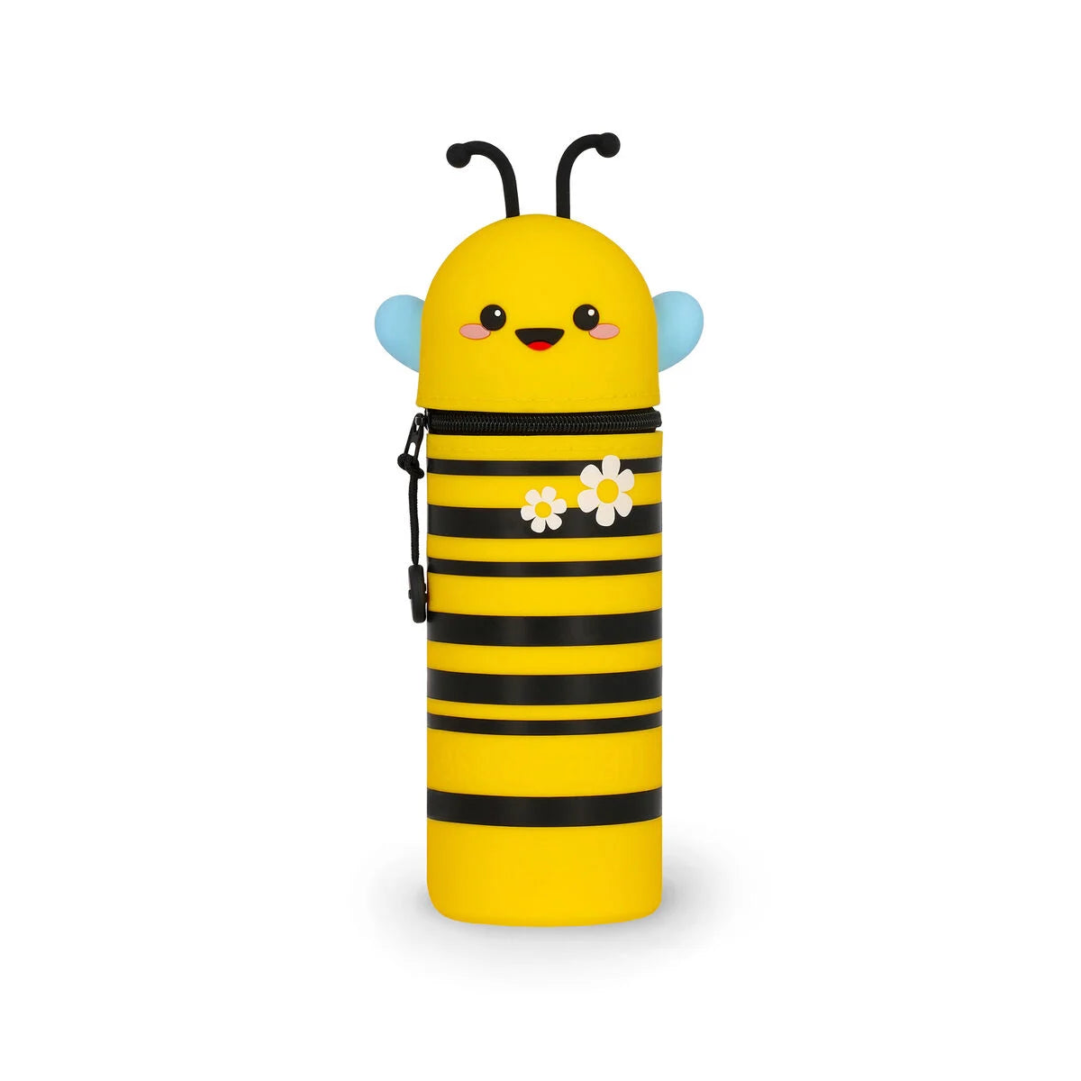 Legami Kawaii 2 in 1 soft silicone Bee pencil case | Daisy Park