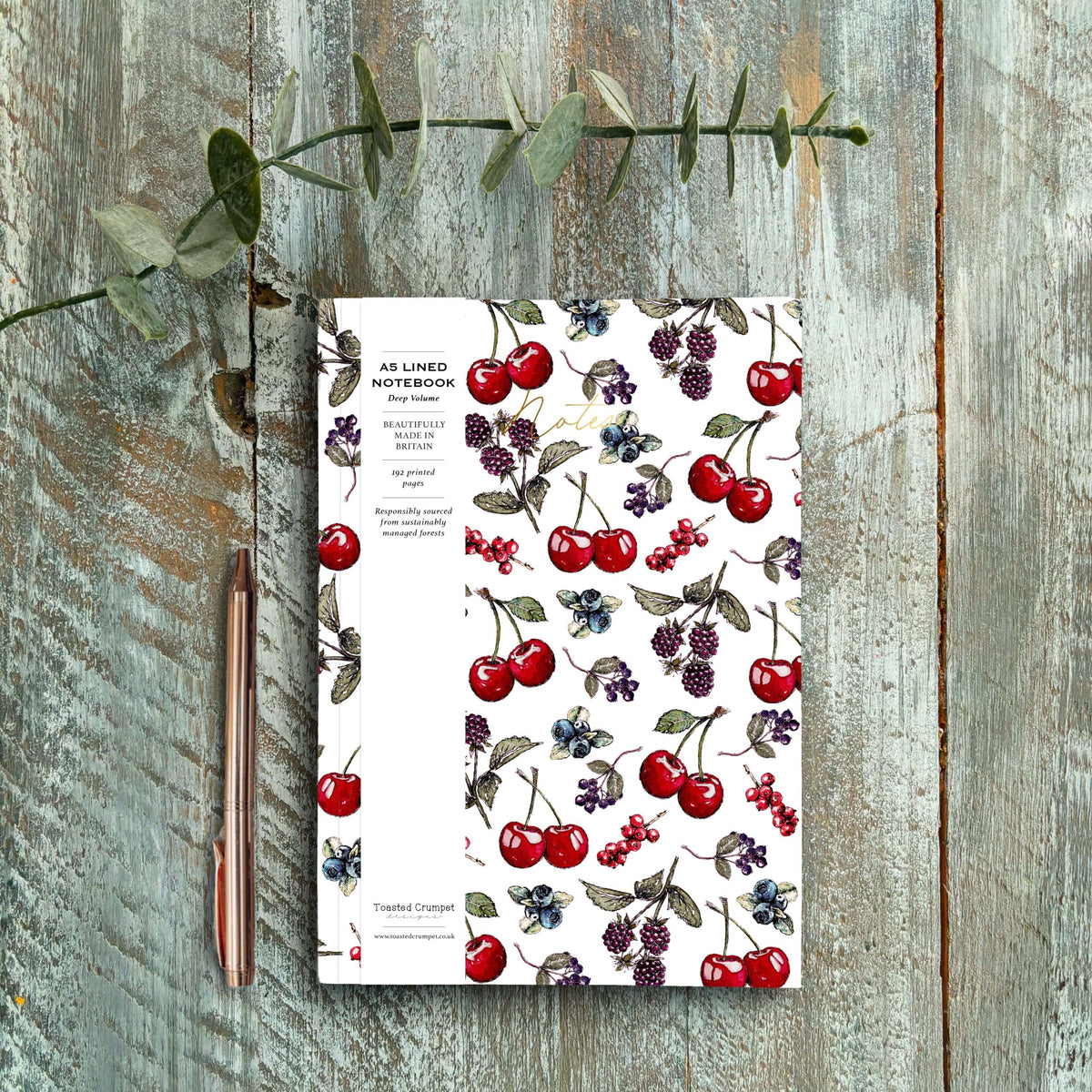 Mon Cheri A5 Chunky Lined Notebook